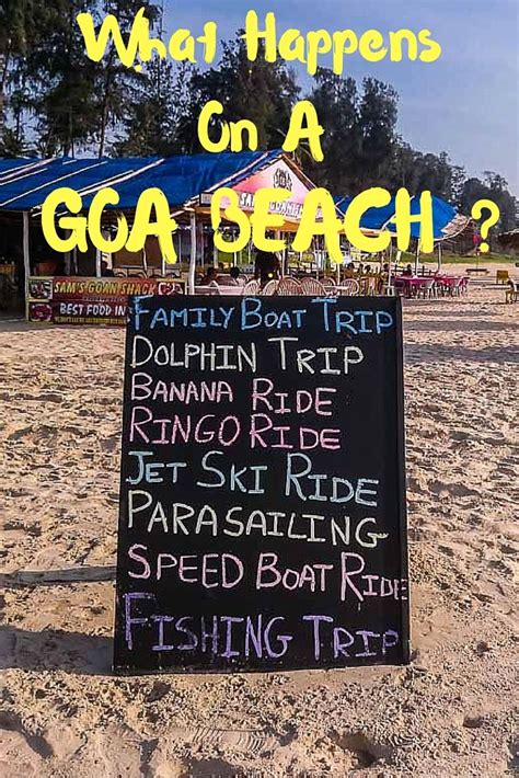 Adventure Water Sports You Can Try On A Goa Beach Goa Goa Travel Beach