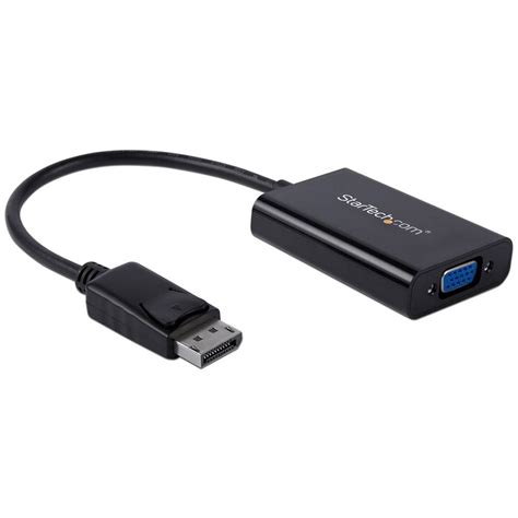 Adaptador De Video Displayport A Vga Con Audio Dp2vgaa