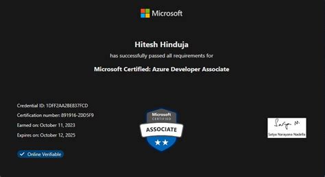 Hitesh Hinduja On Linkedin Im Happy To Share That Ive Renewed My