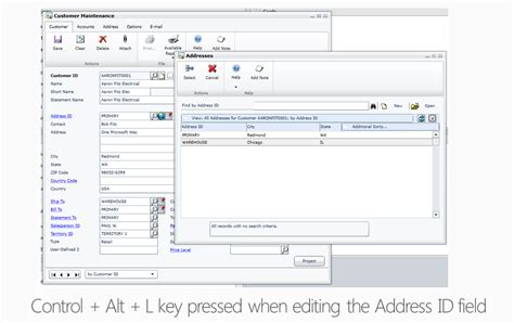 Web Client Keyboard Shortcut Dynamics Gp 2013 Service Pack 2