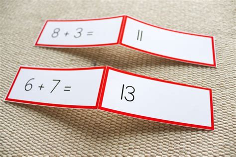 Montessori Addition Facts With Equation Slips And Addition Booklets