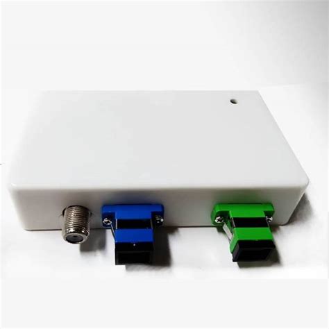 1pcs 1550nm Passive Mini Catv Optical Receiver Node With Wdm Bd