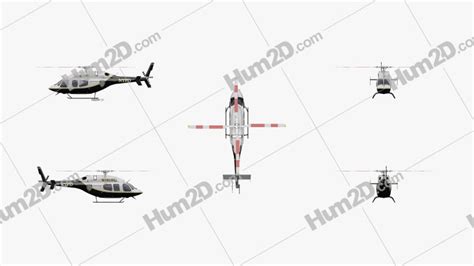 Bell 429 GlobalRanger Multipurpose Utility Helicopter Clipart And