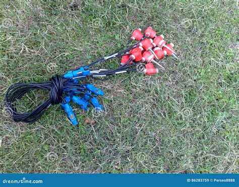 Applied Geology Geophones For Seismic Analysis Stock Image Image Of Applied Geophones 86283759