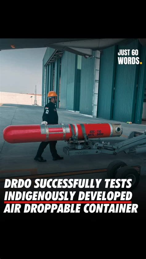 Just 60 Words Drdo In Partnership With The Indian Navy Successfully Tests The Indigenously