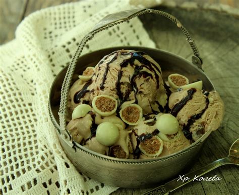 Животът може да E вкусен Шоколадов сладолед с Crispi