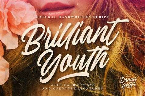 Brilliant Youth Font Damarletter Fontspace