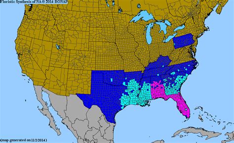 Bonap North American Plant Atlas Taxonmaps