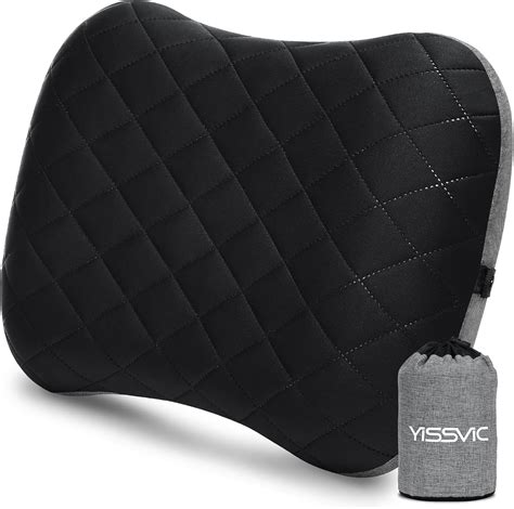 Yissvic Camping Pillow For Sleeping Inflatable Pillow Travel With