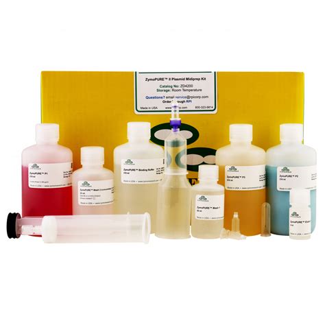 Zd4200 Zymopure Ii Plasmid Midiprep Kit 25 Preps