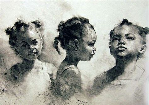 Michael Maczuga Art Portrait Drawing Portrait Black Art Pictures