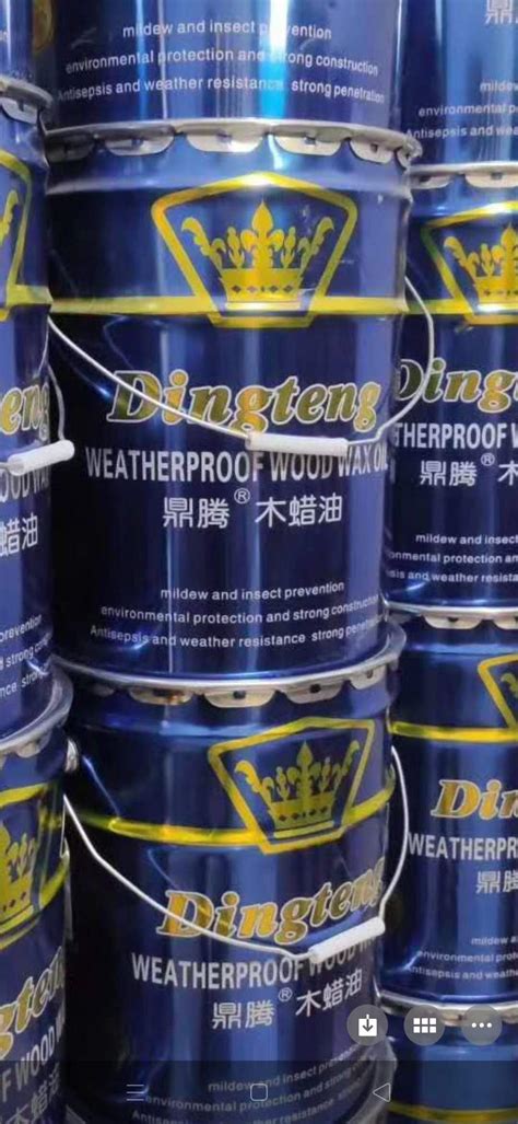 鼎腾防腐木蜡油18L 透明 油性 融创集采商城