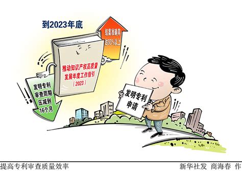 漫画：提高专利审查质量效率 中国政府网