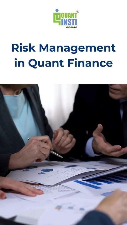 Quant Finance Risk Management In Quantitative Finance Algorithmictrading Algotrading Youtube