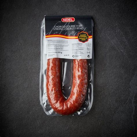 Chorizo Sausage Mild Noel La Ferme Black River Game Farm