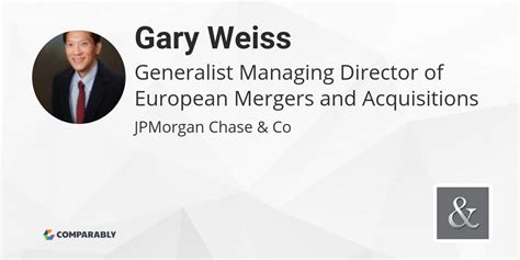 Gary Weiss Comparably