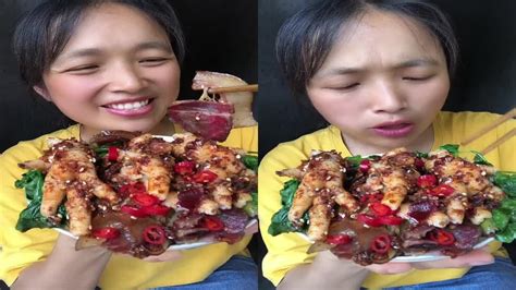 Asmr Chinese Mukbangers Spicy China Foods Eating Sounds Mukbang
