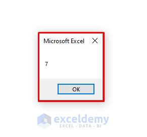How To Count Rows With VBA In Excel 5 Approaches ExcelDemy
