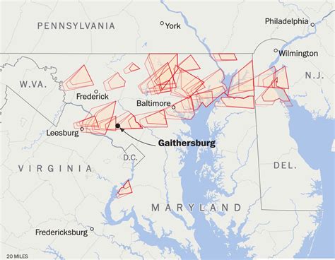 Mapping The Maryland Tornadoes Heres Where The Storms Were Reported