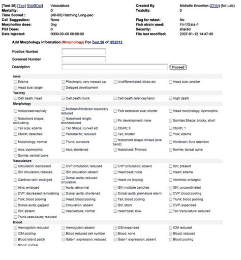 Common Name Defect Check Box Entry Of Observations Following Download Scientific Diagram