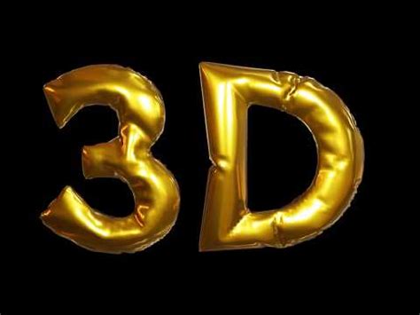 How To Create D Balloon Text In Blender Tutorial Blender Education Portal