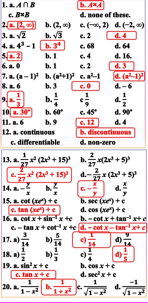 Path To Success 2 Qns 1 20 Full Key Class 11 Tly Dt Common Half