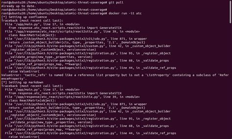 Valueerror Tacticrefs · Issue 226 · Atc Projectatomic Threat