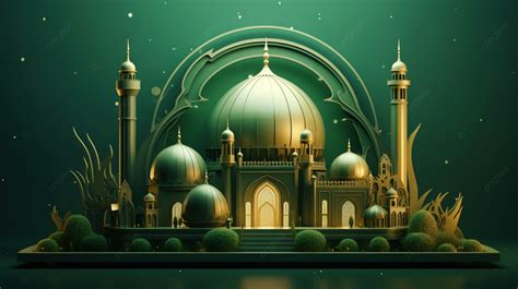 3d 녹색 지붕 장식 삽화가 있는 라마단 카림 배경 만다라 카드 원형 장식 황금 만다라 배경 일러스트 및 사진 무료 다운로드 Pngtree