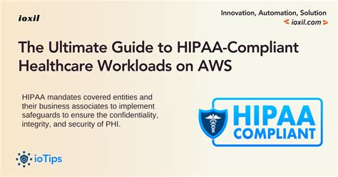 Secure And Compliant Hipaa Workloads On Aws A Comprehensive Guide