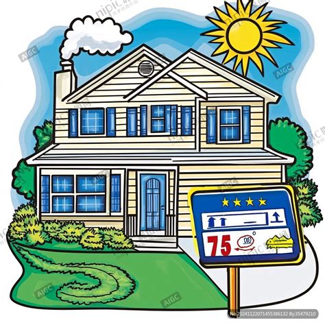 Ai创作图卡通小洋房 手绘首页 填色别墅 房产漫画 小洋房插画 卡通设计房屋 别墅卡通 卡通小别墅 房屋环保图 卡通洋房 避暑之家 地产漫画 房屋节能图 房屋风水图 卡通户型图nipic