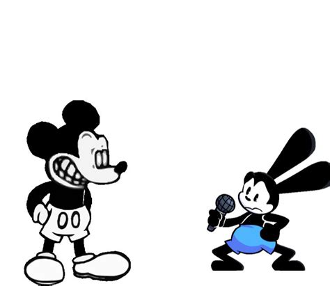 You Cant Run But Fake Mickey And Oswald Sing It By Bc320903871 On