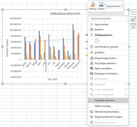 Excel Diagramm Erstellen Und Bearbeiten So Gehts