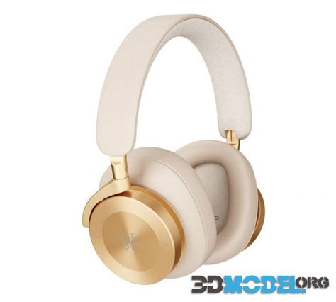3d Model Beoplay H95 Headphones Gold Tone By Bang And Olufsen