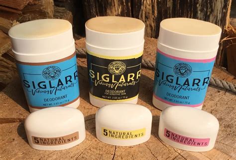 Mens Natural Deodorant Organic Deodorant Men By Siglarr Naturals All