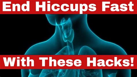 How To Get Rid Of Hiccups Fast 5 Easy Hacks Youtube