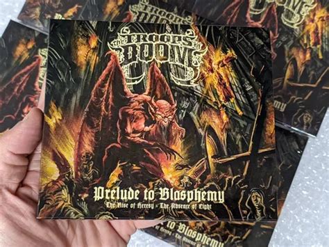 Cd The Troops Of Doom - Prelude To Blasphemy (pôster) 2023 | Parcelamento sem juros