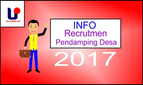 Info Jadwal Pendaftaran Pendamping Desa 2017 UPDESA