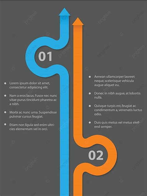 Simplistic Infographic Design With Dark Background Creative Grade Sign