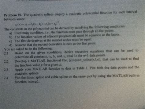 solved the quadratic splines employ a quadratic polynomial