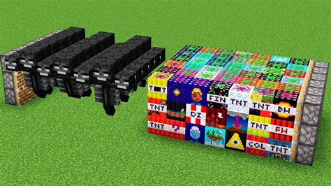 X999 Wither And X333 Tnt Combined In Minecraft Youtube