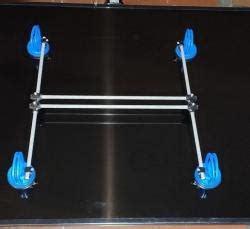 Using A Wooden Grid Frame Instead F Suction Cups Lift Lcd Panel 3d