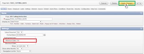 Oracle Masterminds Dynamic Date Range In Apex Datepicker