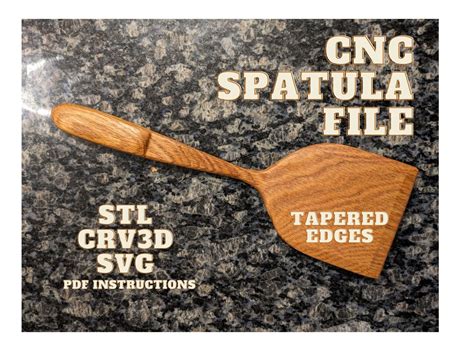 Spatula Cnc Spatula Stl File Spatula Stl File Spatula Svg