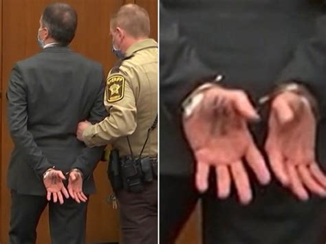 Derek Chauvin Wrote Lawyers Phone Number On Hand