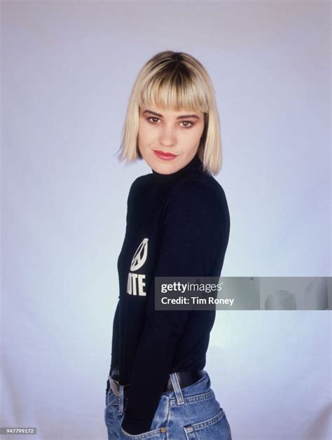 Irish Musician And Singer Siobhan Fahey Of Pop Girl Group Bananarama