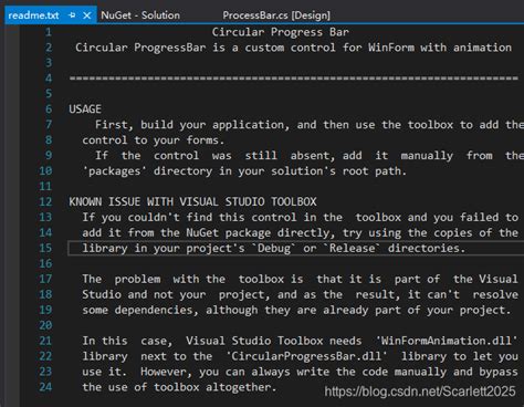 winform 圆形进度条circularprogressbar csdn博客