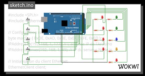 Debut Internet Wokwi ESP32 STM32 Arduino Simulator