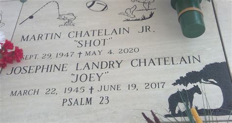 Josephine Joey” Landry Chatelain 1945 2017 Find A Grave Memorial