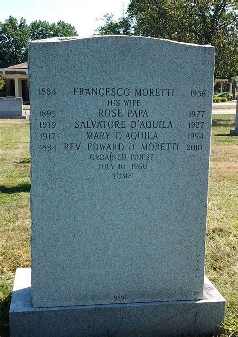 Rev Fr Edward D Moretti 1934 2010 Find A Grave Memorial