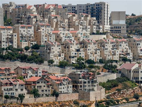 Palestinians Decry Israeli Plan For Settlements Near Jerusalem Israel